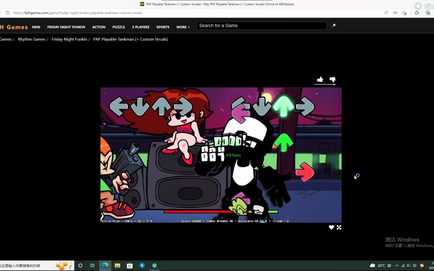 【fnf/网页版模组】全流程:week 3