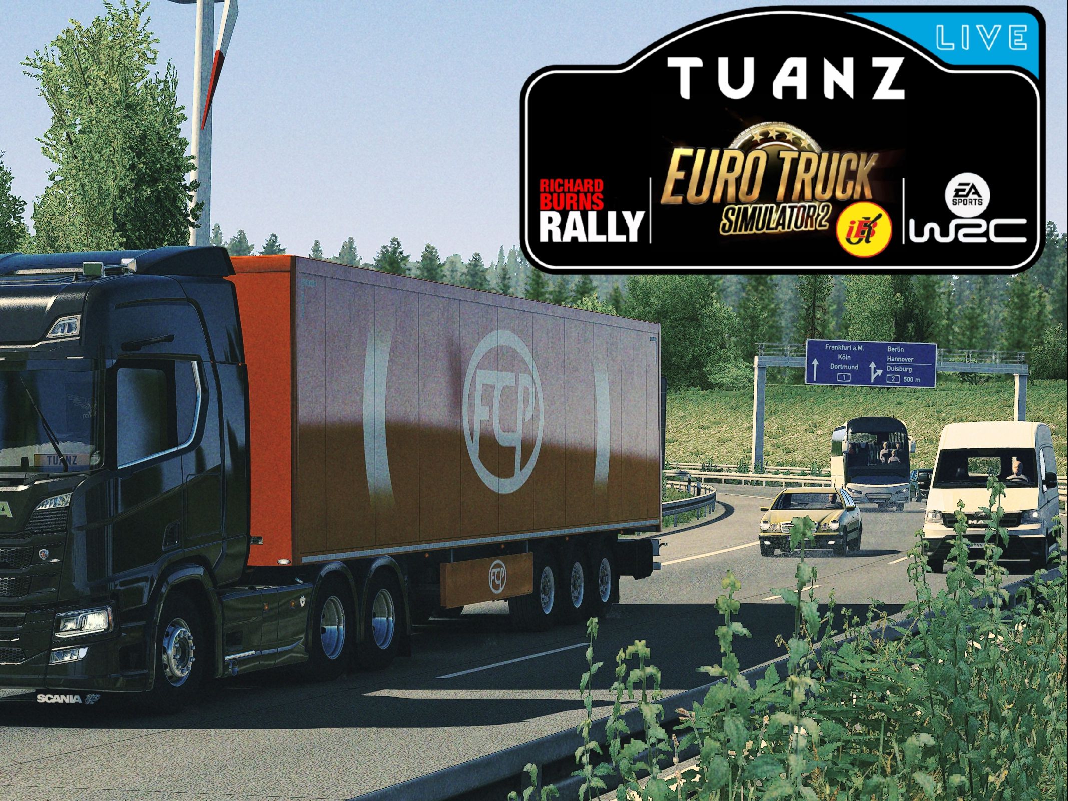 【欧卡】一次惬意的长途运输_哔哩哔哩bilibili_欧洲卡车模拟2