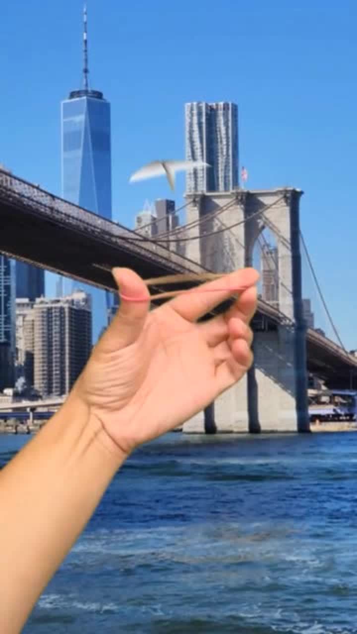 橡皮筋弹射纸飞机,简单易学