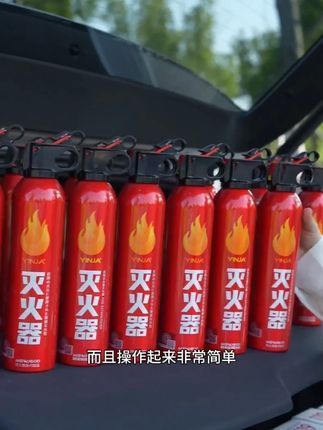 汽车应急用品车载家用灭火器水基型高效简易便携灭火器,家里必备...