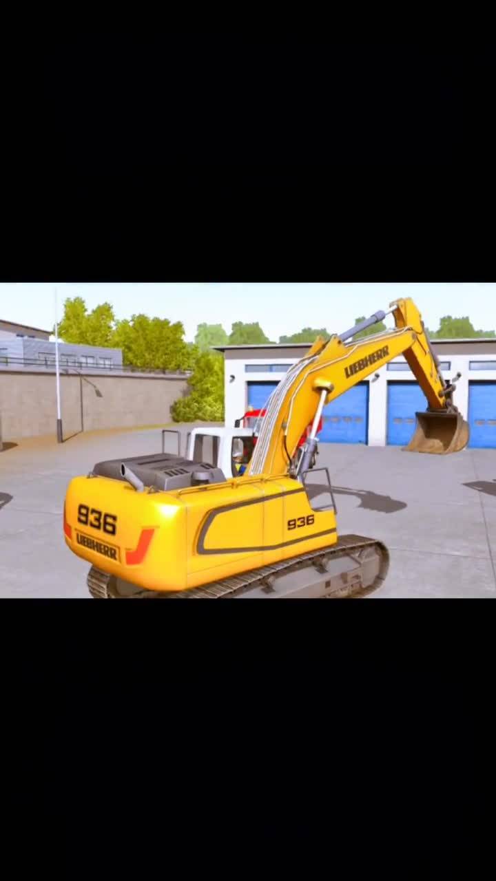 动漫:工程车点名集合 工程车动画片大全