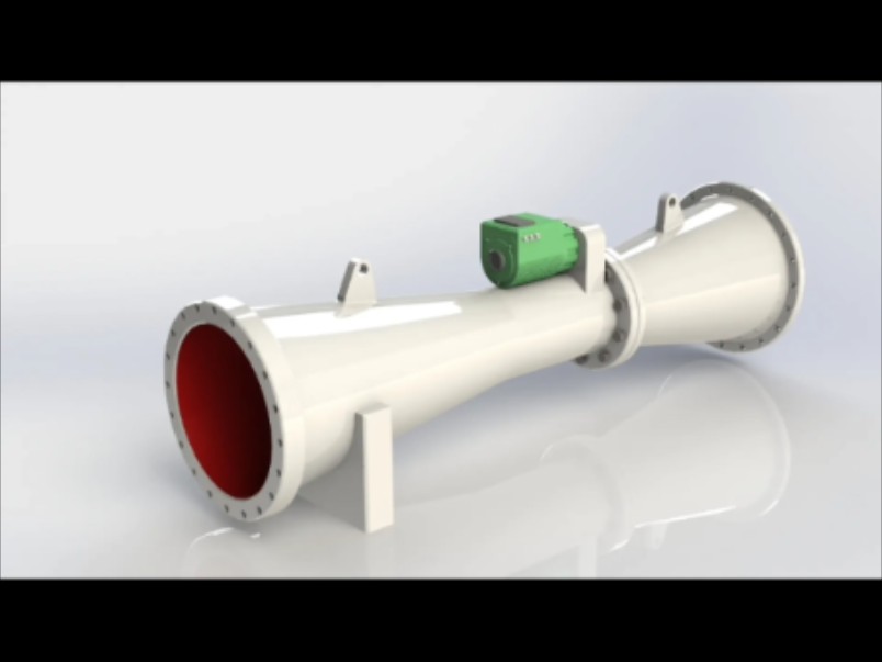 文丘里管设计二三维模型图纸