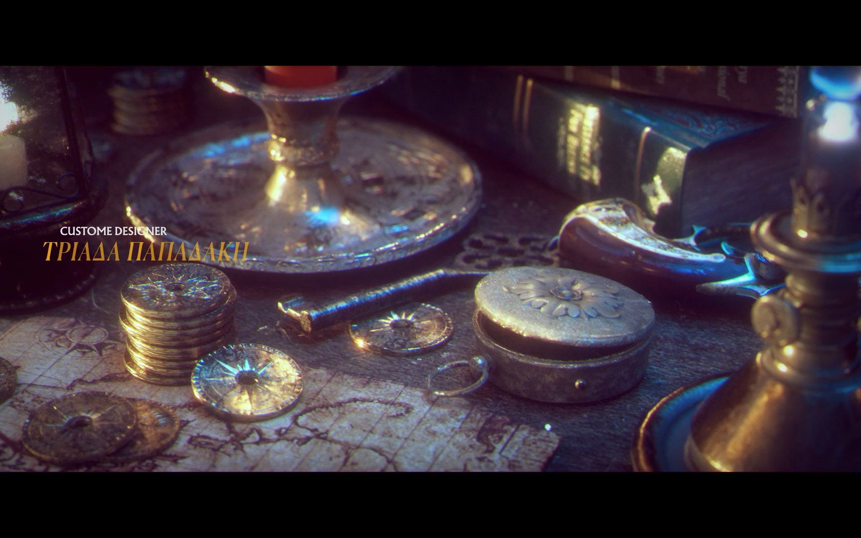 C4D/Octane的电影制作《女巫》片头