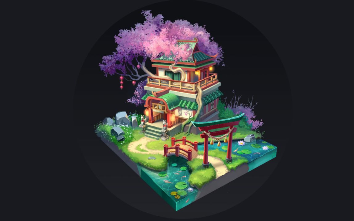 【3Dmax新手教学】有花有草有庭院,动漫屋建模全过程,从零基础开始...