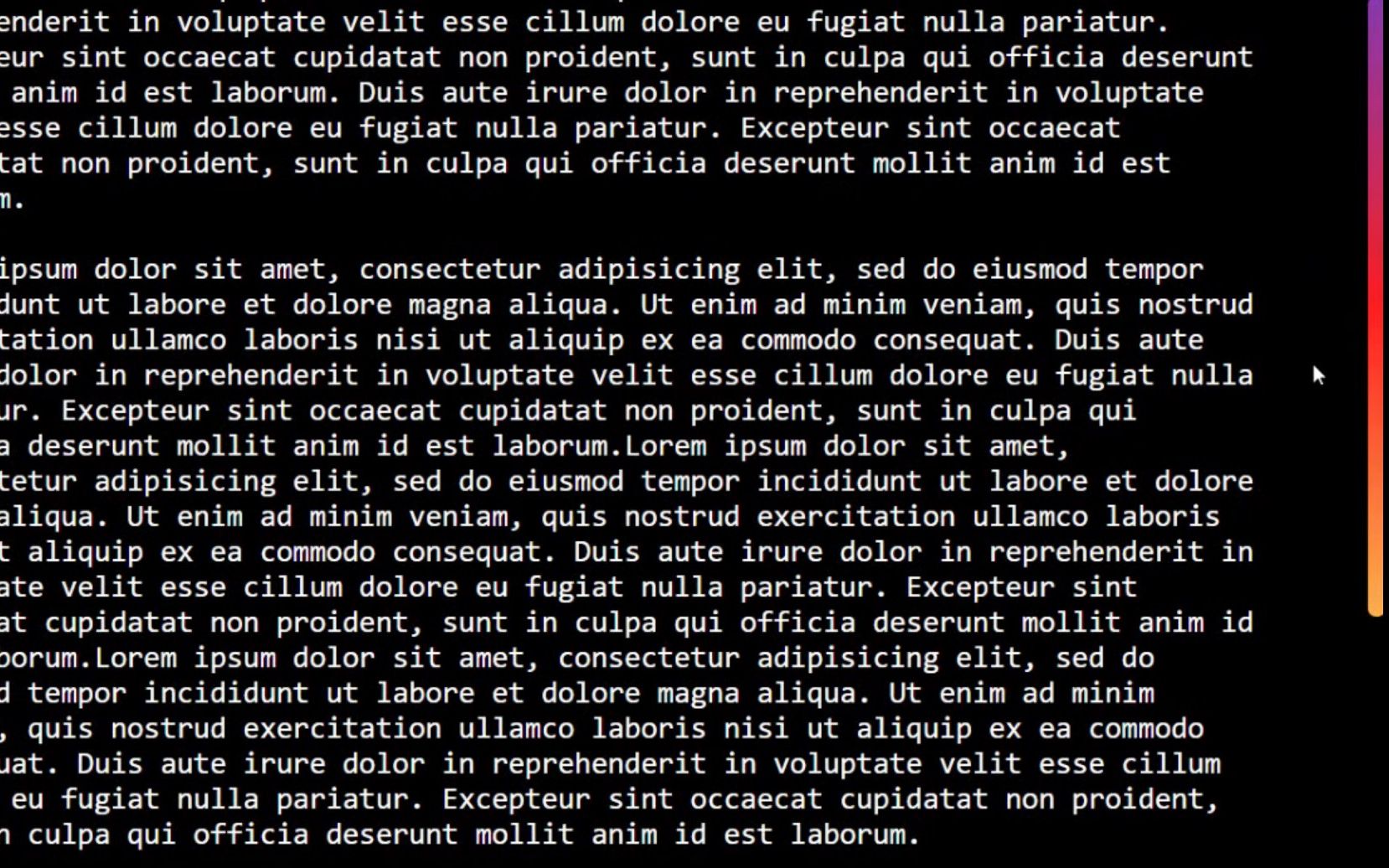 jq实现滚动条特殊效果