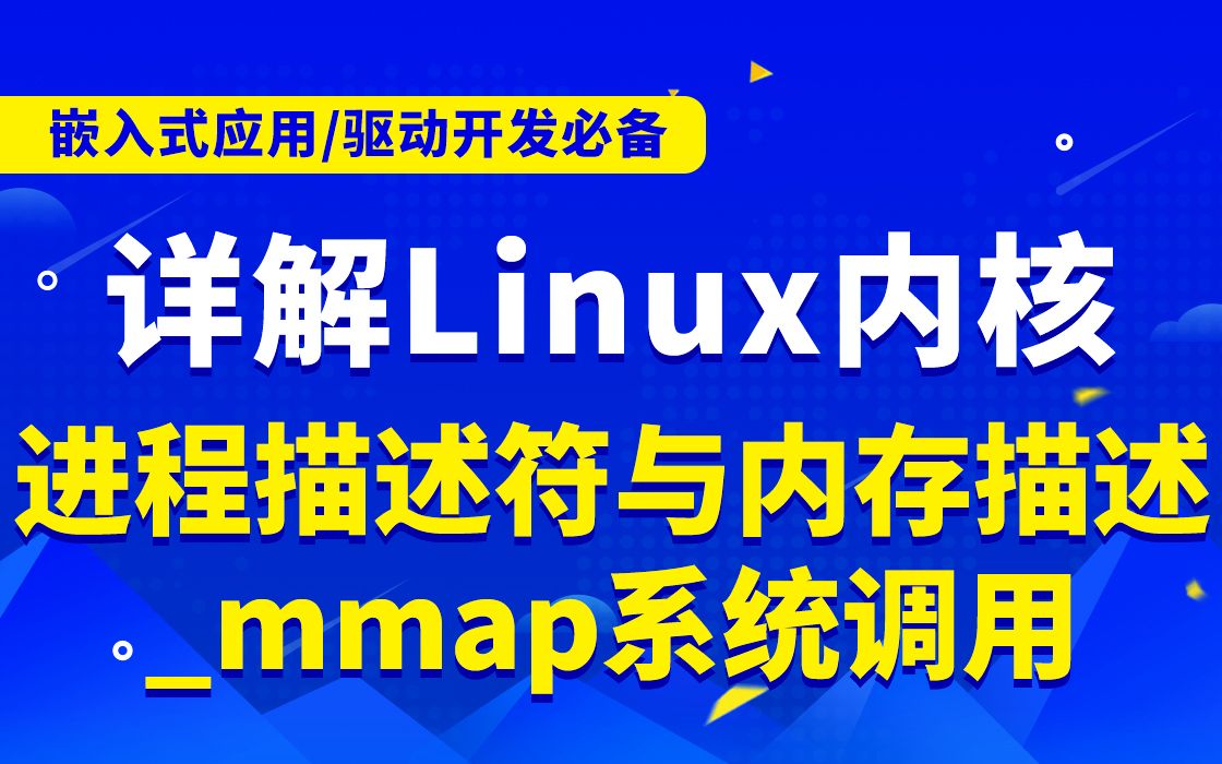 ...进程描述符与内存描述_mmap系统调用|装载proc文件系统|管理/proc...