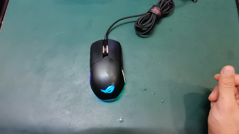 华硕ROG P503鼠标拆解 GBB键鼠配件维修店