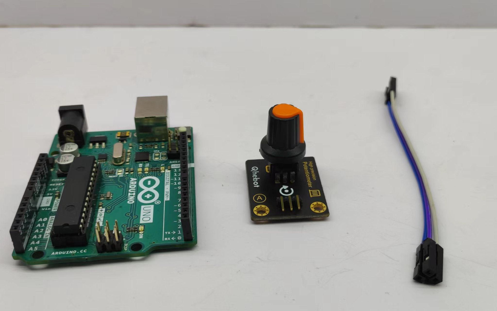 arduino米思齐第五期读取旋钮电位器返回值