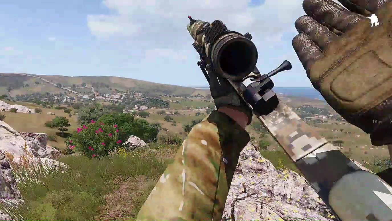ARMA3 .338马格南中距离射击