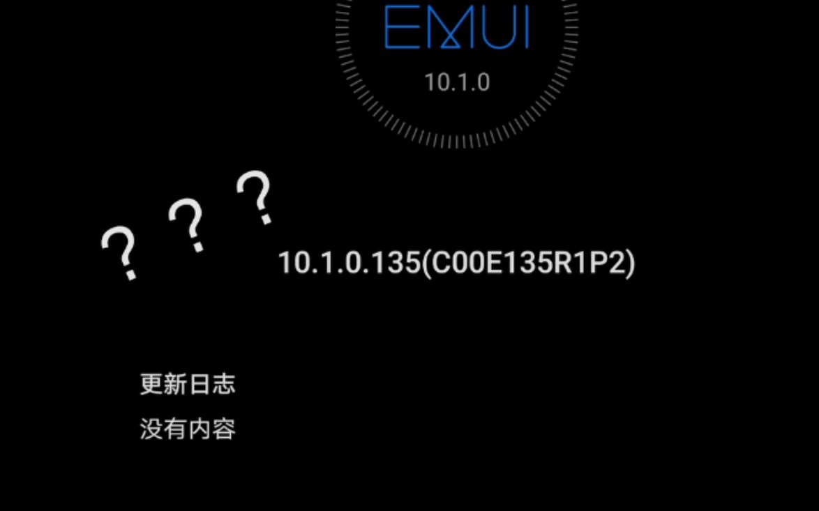 没有内容的更新?华为平板M6出bug?