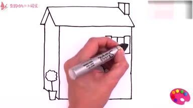 创意简笔画 小学生彩绘画教程