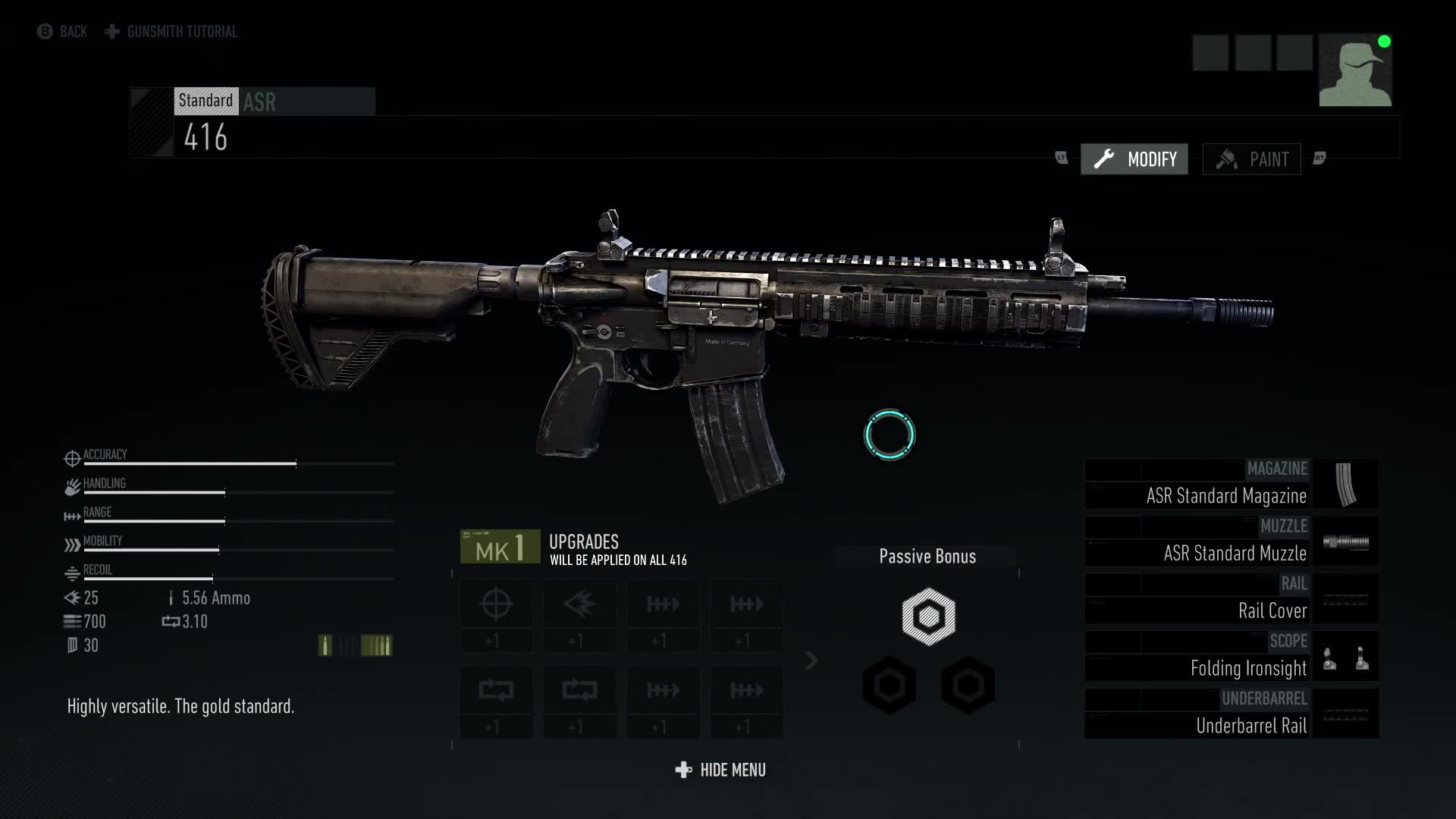 【1080p】幽灵行动断点 自定义枪械展示