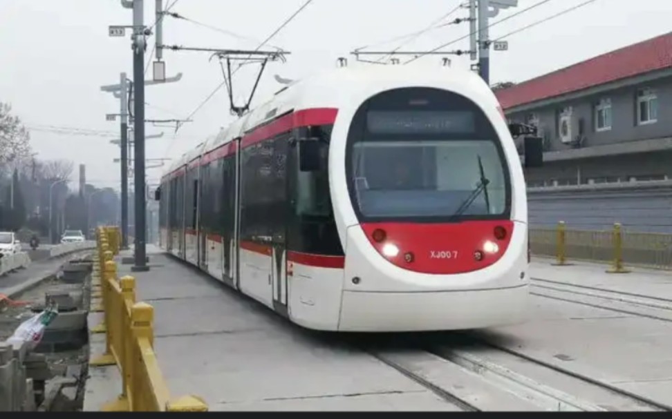 北京有轨电车西郊线(巴沟—香山)全程侧方展望(原速原声)pov