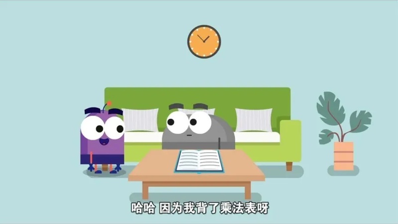 儿童STEM创新思维培养DK图解数学动画片 060-乘法表