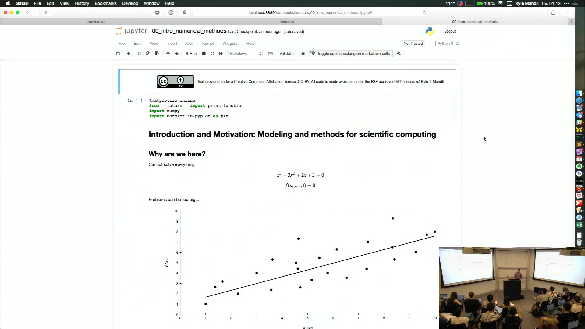 【数学/编程(python)】数值方法 哥伦比亚大学公开课(暂无字幕)