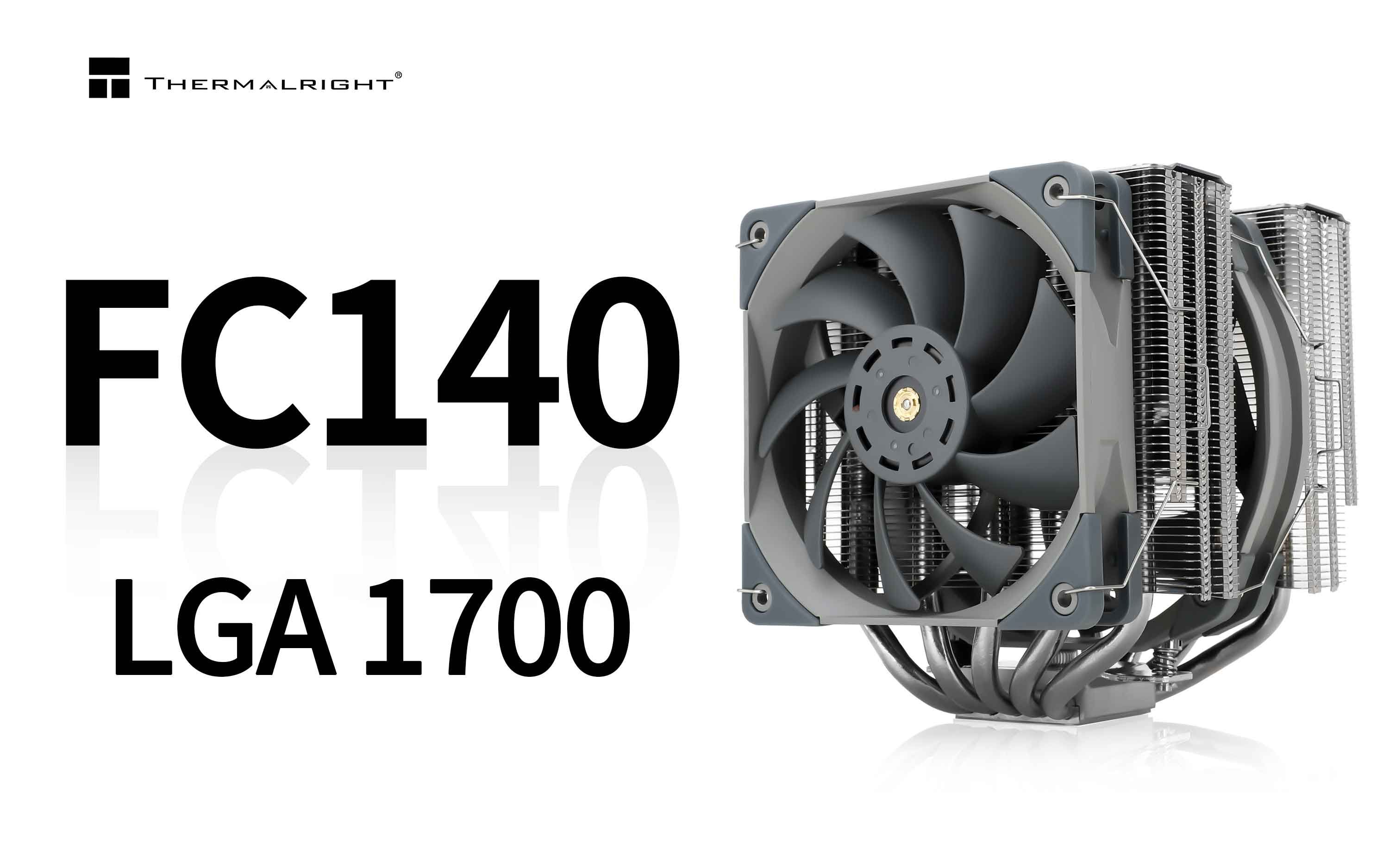 ...RIGHT FC140散热器系列 英特尔12代CPU LGA1700平台安装教程