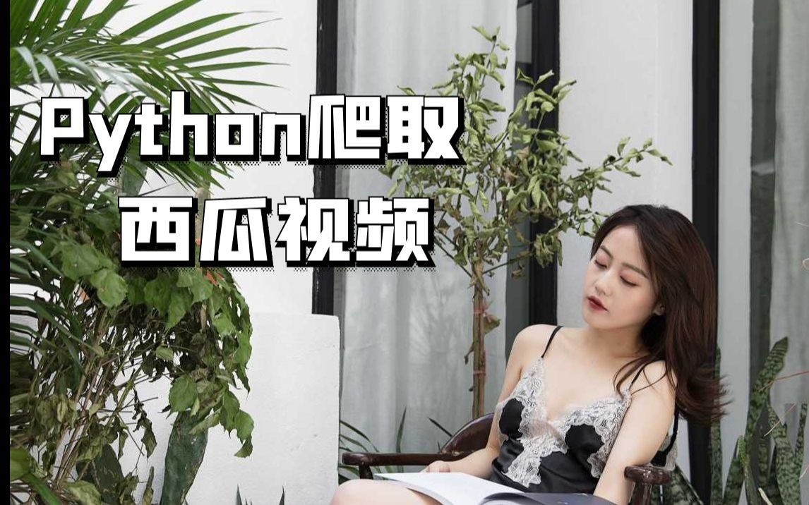 我每天都有看妞!python爬取西瓜视频上的小姐姐视频
