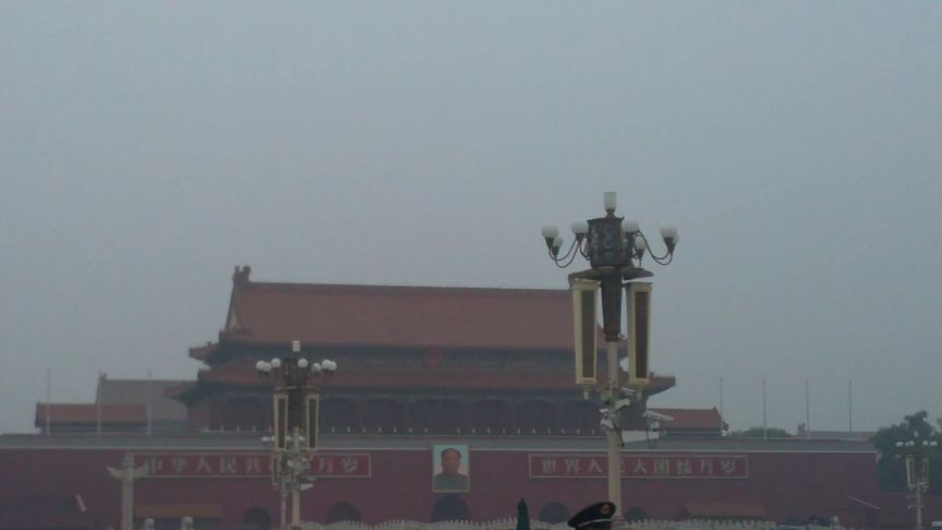 第一次天安门广场看升国旗