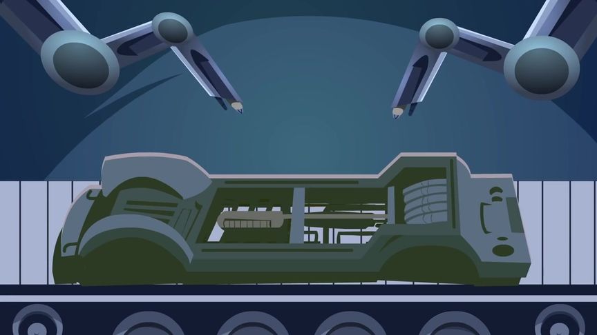 物联网应用之工业4.0动画演示