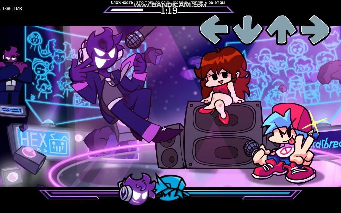 [FNF超优质模组!vsvoid更新 全流程] 这个模组太酷炫啦!全新的BF接受...