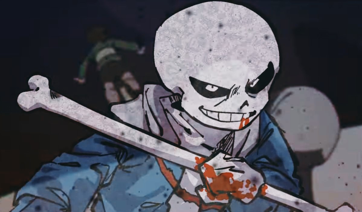 【Undertale动画/授权代发】[完整版]Last breath Sans 阶段三(BY:ノコ...