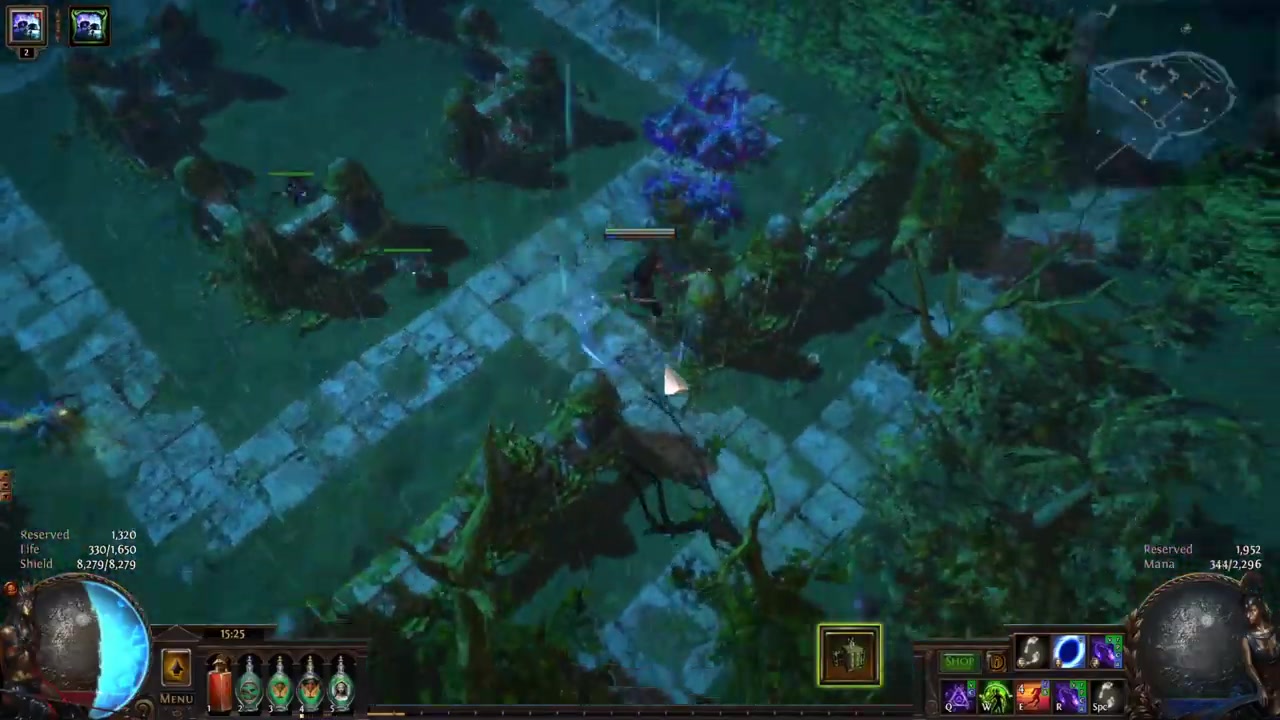 在流放之路早期游戏路径中修复损坏的构建