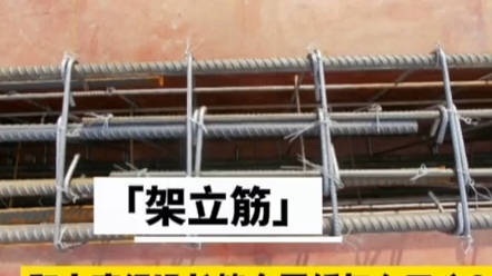 架立筋和小直径通长的区别是什么?在图纸中是怎么标注的?#建筑图纸...