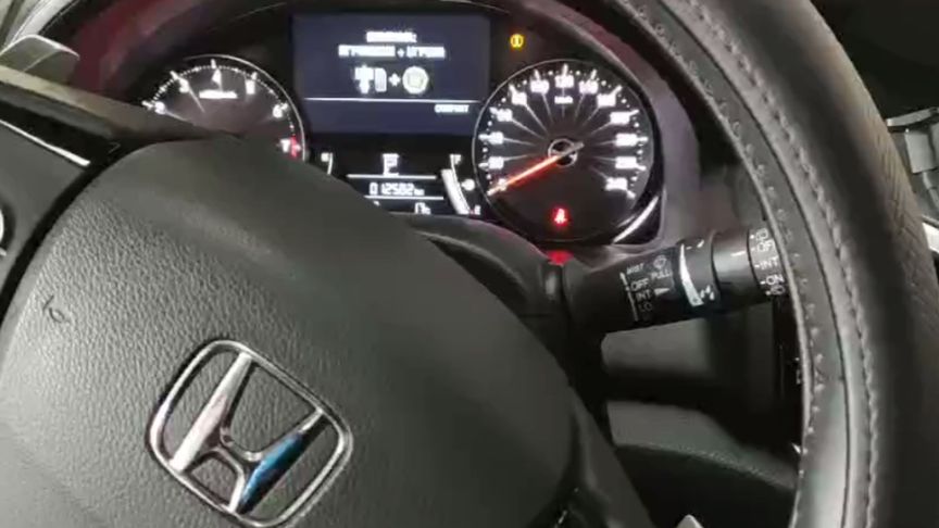 广汽本田胎压报警灯亮了,这样操作自己就能消除
