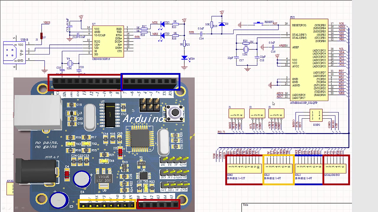 第3讲 Arduino线路板绘制--深入浅出讲解原理图(2)