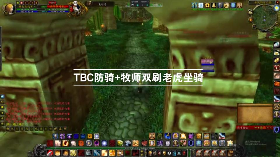 [TBC防骑单刷系列]-防骑搭配治疗双人刷祖格老虎坐骑_网络游戏热门...
