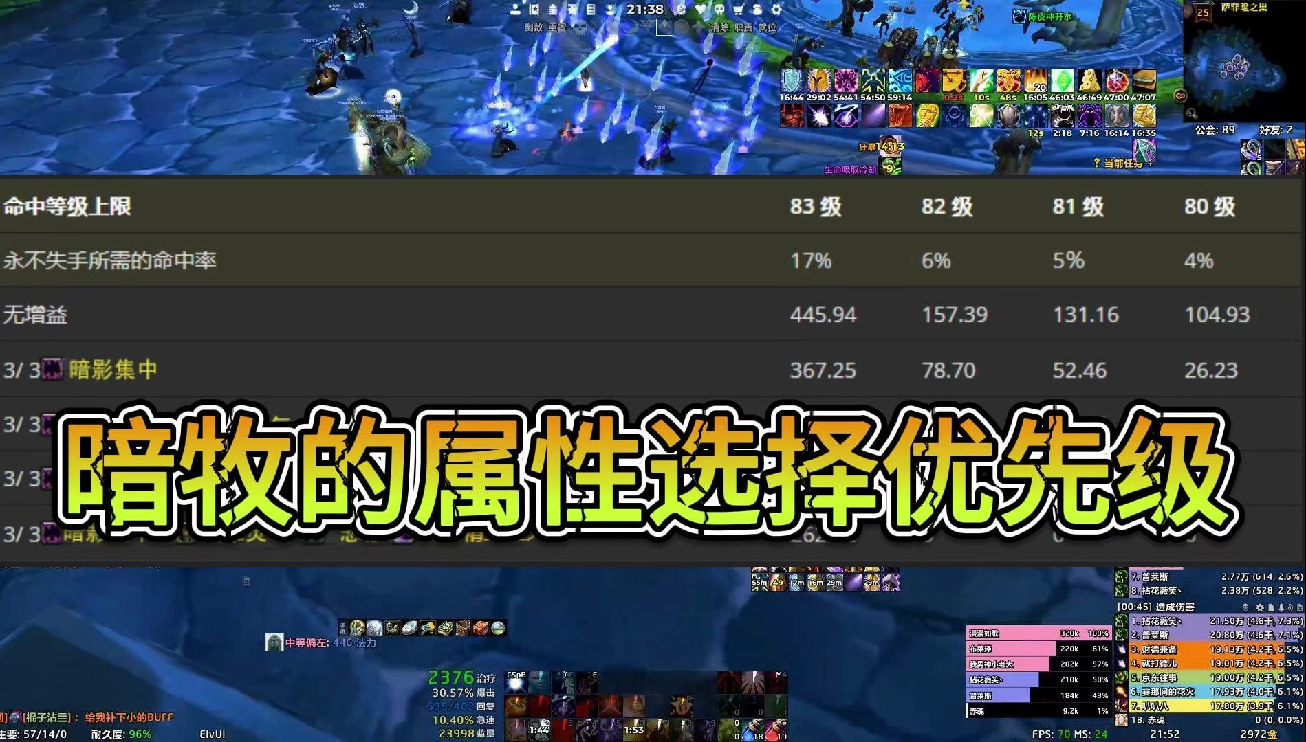 暗牧装备属性选择的优先级_网络游戏热门视频