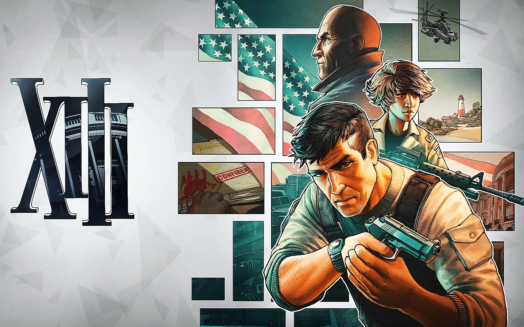 经典卡通渲染FPS游戏重制《代号13/杀手13重制版》中文流程解说 ...