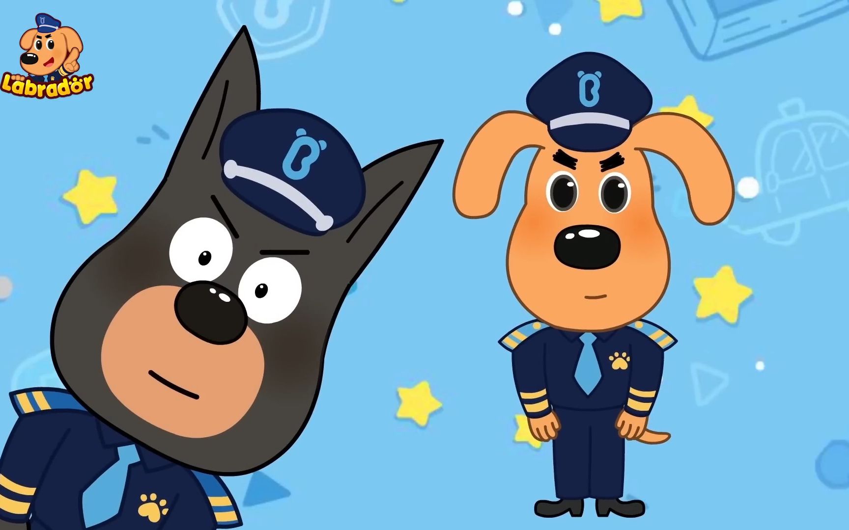 ...Labrodor英语儿歌动画系列 Safety On a Rainy Day 雨天要注意安全!