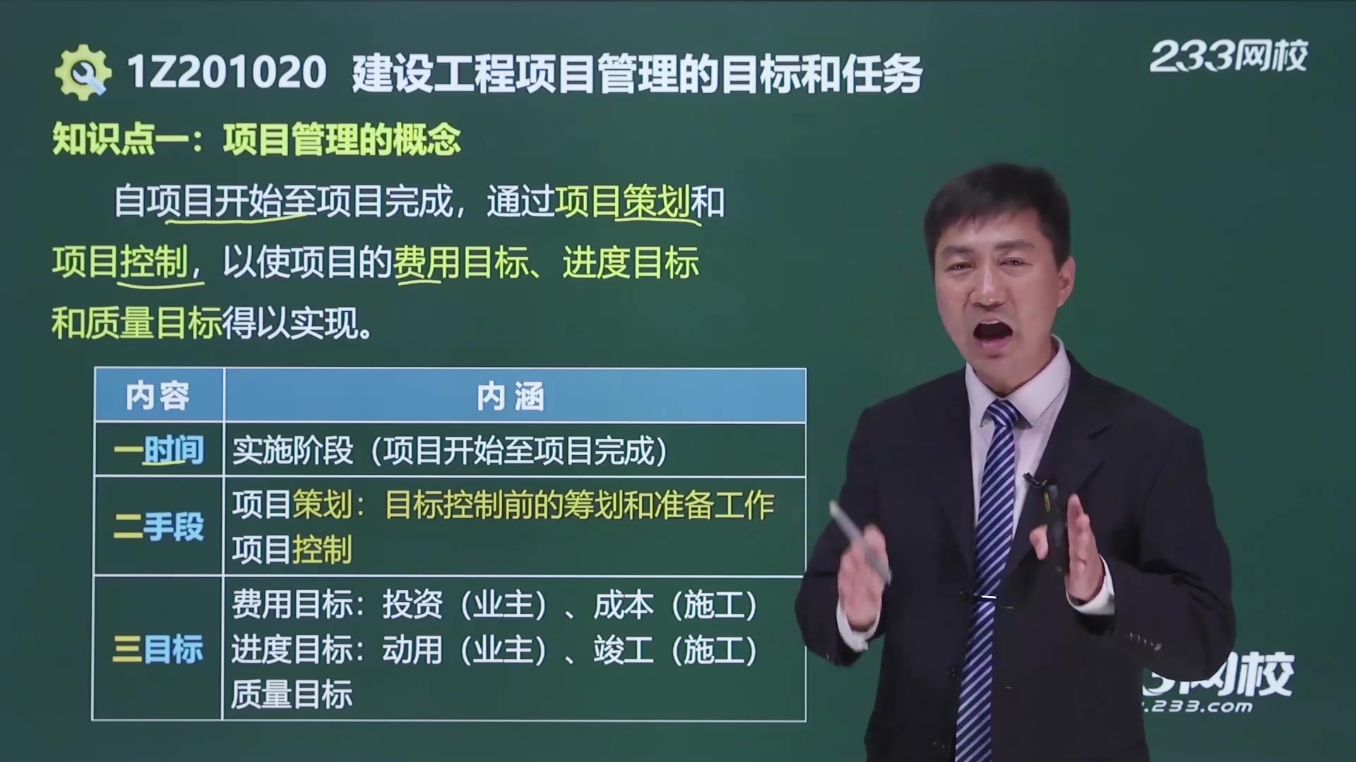 一级建造师《建设工程项目管理》课程合集_赵春晓