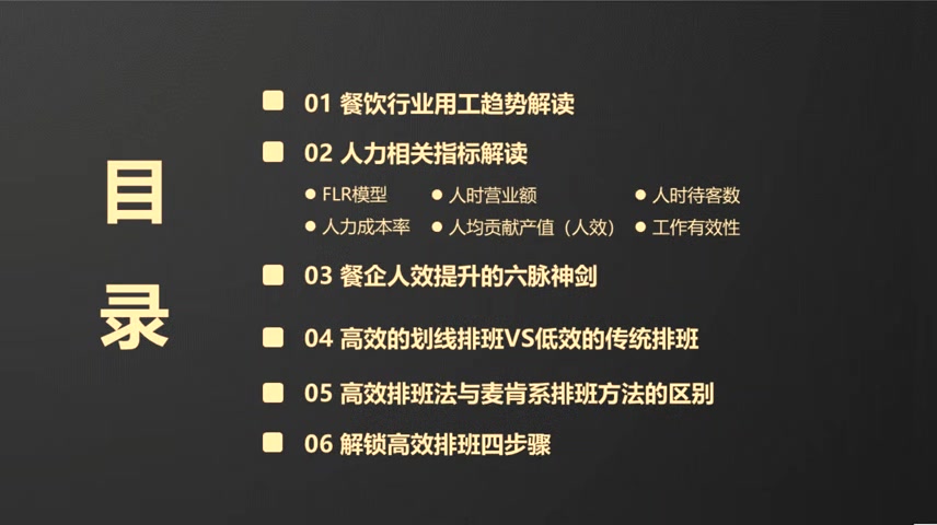 餐饮企业如何才能提升人效多赚钱?