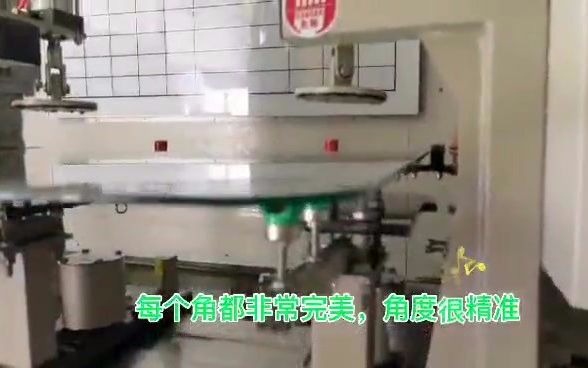 智能镜片双头倒角机 自动双头倒角机 岩板双头倒角机 浴室镜片双头倒...