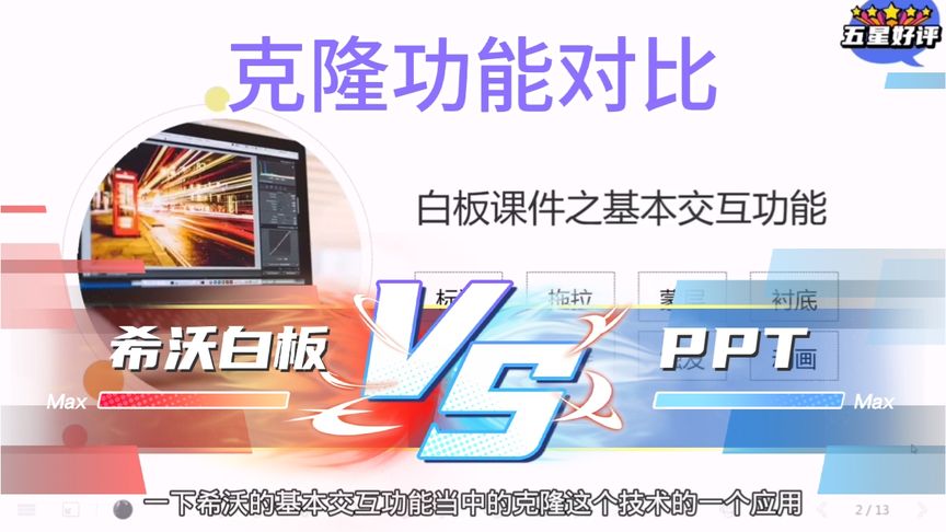 希沃白板与PPT克隆功能对比,实际操作后还是希沃白板更自由更香