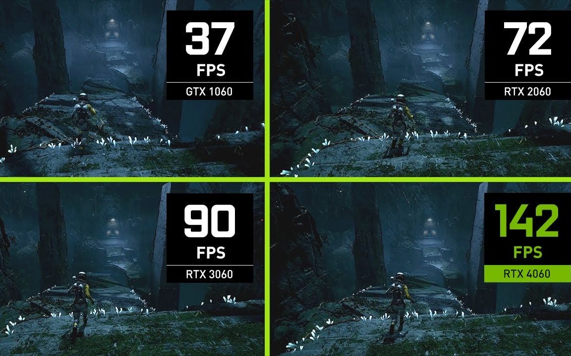 GeForce RTX 4060 现已全面开售 丨实机对比演示
