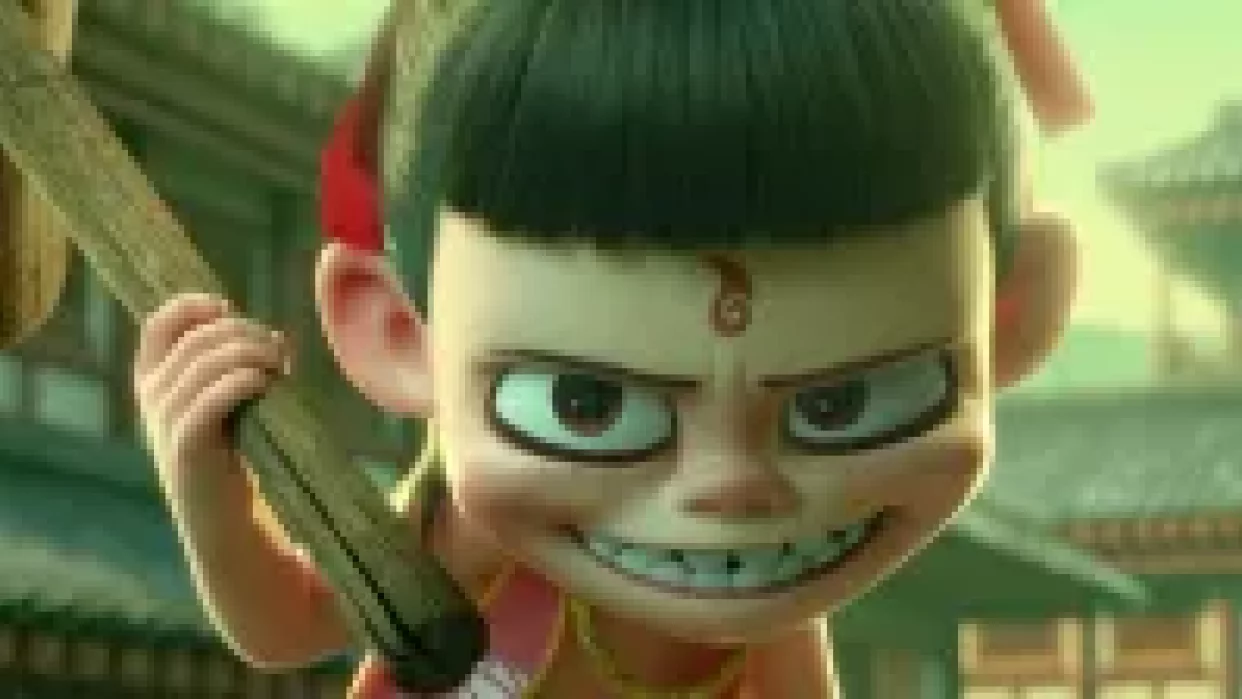 动画电影《哪吒之魔童降世》最暗黑哪吒出世,杀人不眨眼