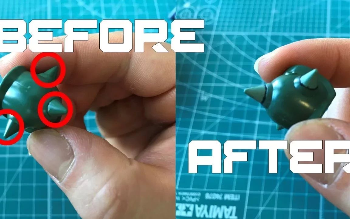 【简明教学】适合新手的高达涂装马克笔用法示例(油管搬砖)