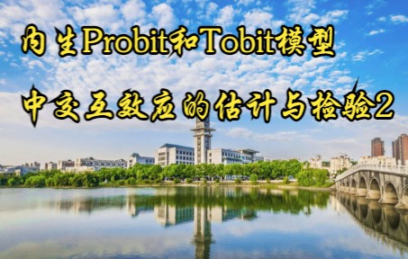内生Probit和Tobit模型中交互效应的估计与检验2+周先波