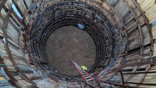 大型竖井如何挖出来的动画演示其过程解开我多年的疑惑