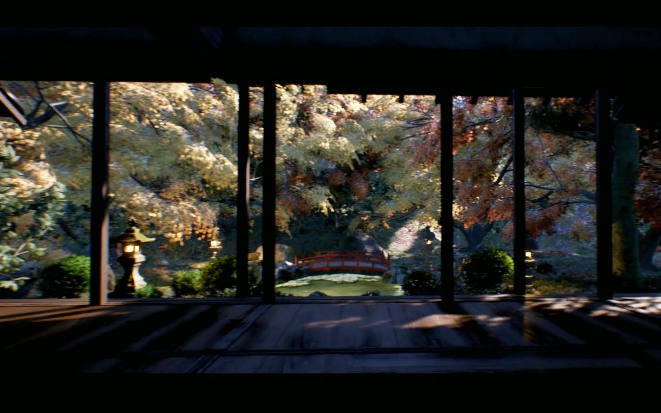 【UE5】虚幻5日风庭院