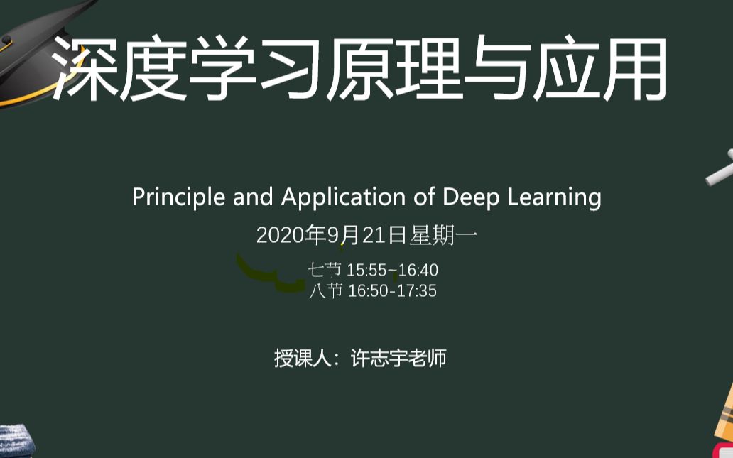 深度学习原理与应用课程_梯度与优化问题的数学