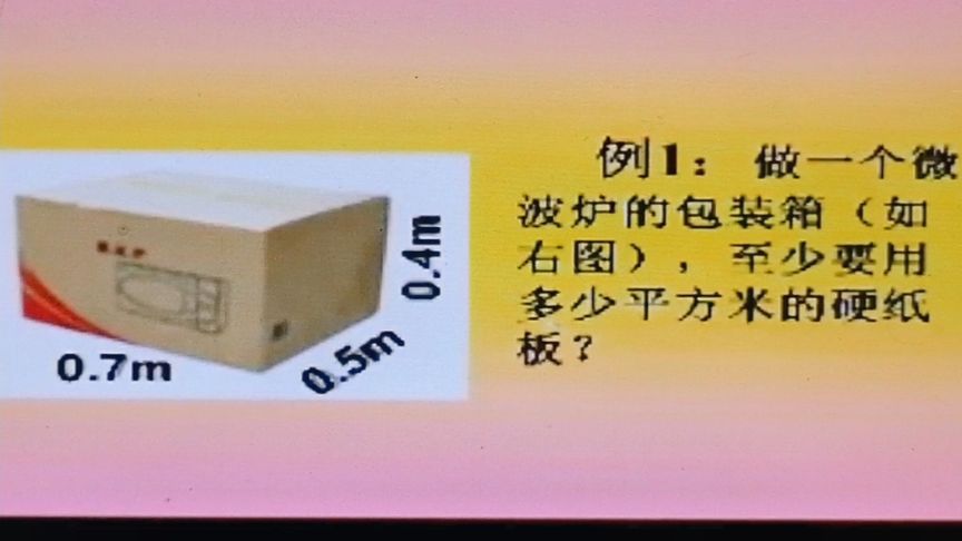 长方体的表面积公式推导过程