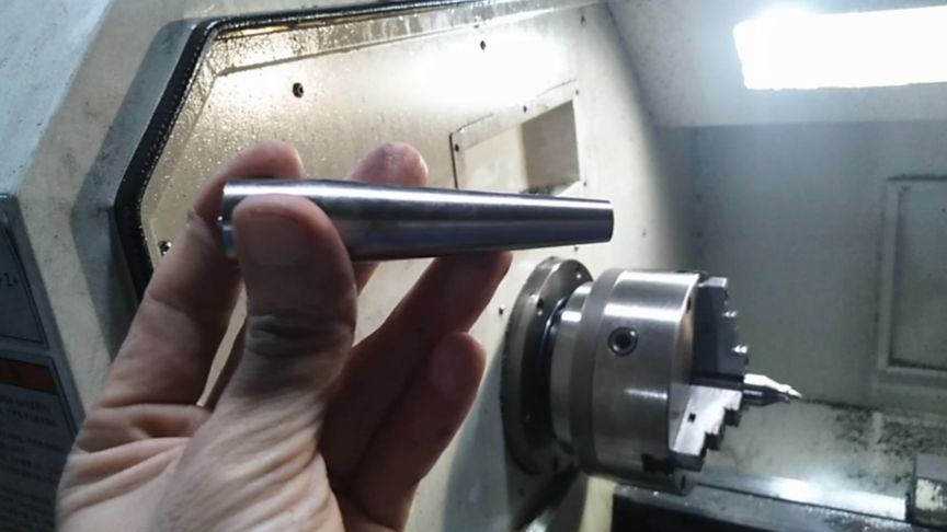 车床小伙实例说明,小批量下用循环G71,比G0、G1方便太多了