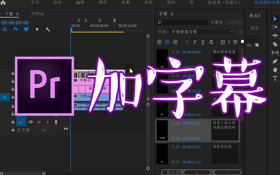 【实用教程】4种给视频快速加字幕的方法