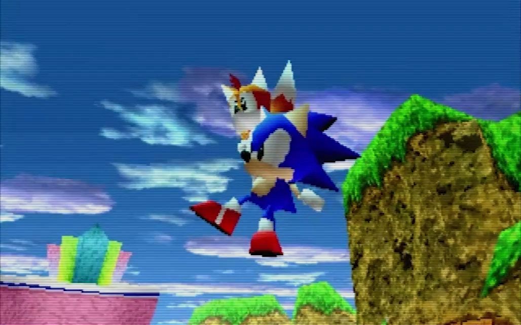 世嘉 SEGA SS《索尼克JAM》_OP+游戏演示