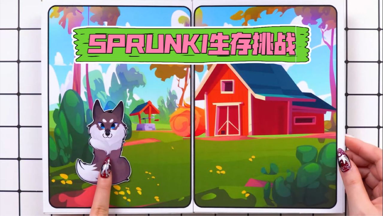 ...节奏盒子 自制游戏 安静书 闯关游戏 pinki simon oren raddy Incredibox