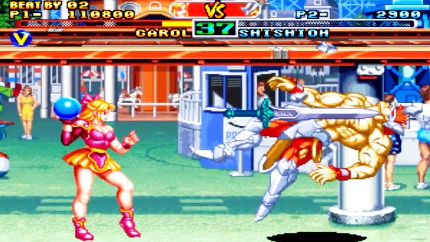 最恶趣味的格斗游戏,居然还给男性角色也加了爆衣效果